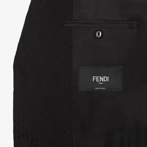 Fendi Jacquard Wool Blazer