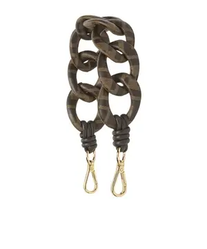 Fendi Ff Nappa Leather Shoulder Strap