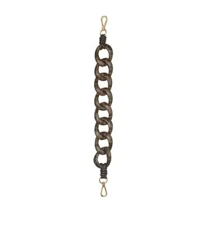 Fendi Ff Nappa Leather Shoulder Strap