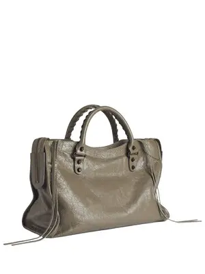 Balenciaga Le City Medium Arena Leather Bag