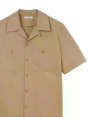 Givenchy Couture Seam Shirt In Cotton With Gros Grain Detail