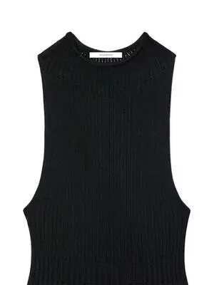 Givenchy Mini Dress In Knit With Sheer Details