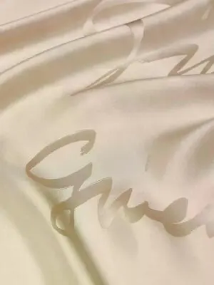 Givenchy Square In Silk Jacquard With Signature