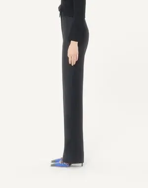 Valentino Garavani Soft Sheen Wool Trousers
