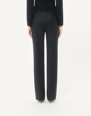 Valentino Garavani Soft Sheen Wool Trousers