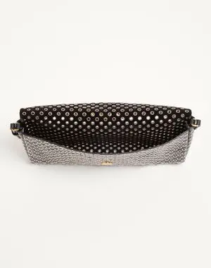 Valentino Garavani Devain Small Shoulder Bag With Eyelets