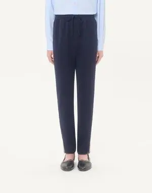Valentino Garavani Acetate Jogging Trousers With Vlogo Signature Embroidery