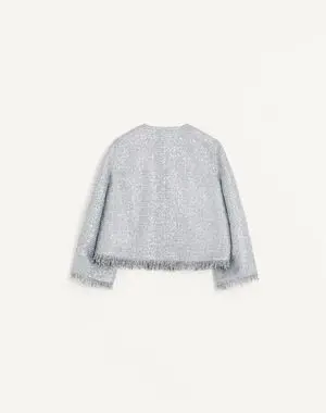 Valentino Garavani Caban In Lurex Basket Weave