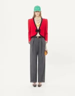 Valentino Garavani Wool Crepe Jacket