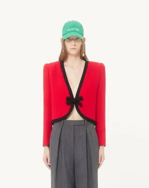 Valentino Garavani Wool Crepe Jacket
