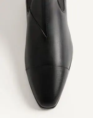 Valentino Garavani Mockers Ankle Boot In Kidskin