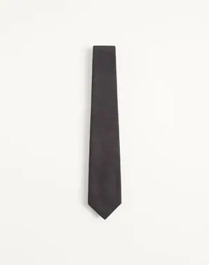 Valentino Garavani Cotton Tie - Black