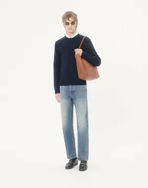 Valentino Garavani Wool Jumper With Tone-on-tone Vlogo Signature Embroidery