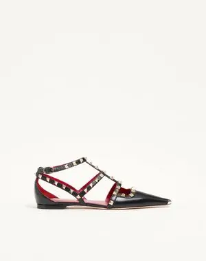 Valentino Garavani Rockstud Kidskin Ballerinas