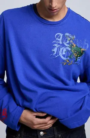 Desigual Graphic Long Sleeve T-shirt
