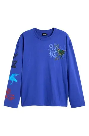 Desigual Graphic Long Sleeve T-shirt