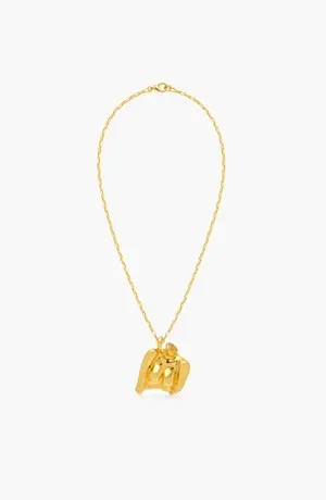 YOJ Naked Maxi Pendant Necklace