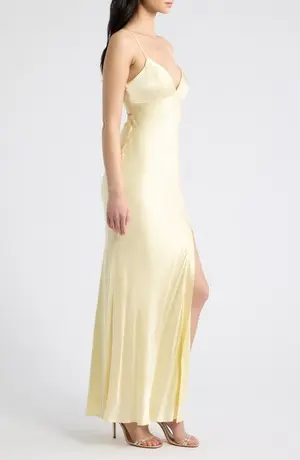 HELLO MOLLY Sophia Satin Maxi Dress