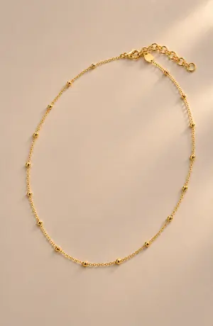 YOJ Falvo Beaded Choker Necklace