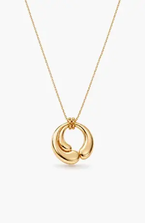 YOJ Wave Necklace - Gold