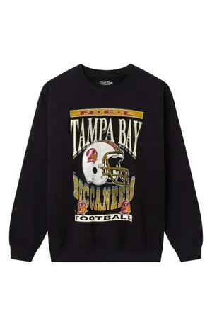 Junk Food Tampa Bay Buccaneers Graphic Sweatshirt - Black