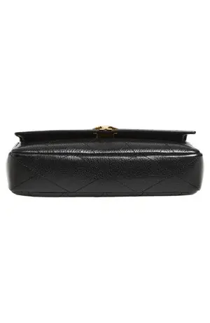 Tory Burch Charlie Quilted Leather Chain Wallet