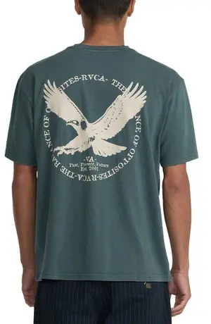 Rvca Vulture Culture Graphic T-shirt