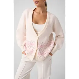 Guess Lily Jacquard Cardigan - G012-open