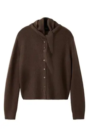 Mango Cardigan - Chocolate