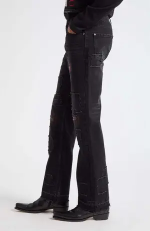 MIDNIGHT RODEO Texoma Patchwork Jeans