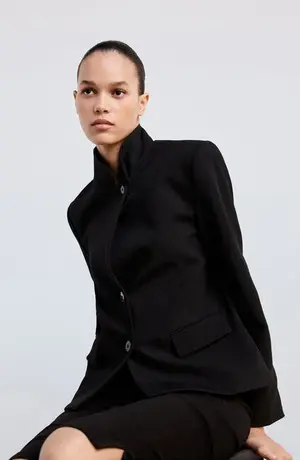 Mango Straight Cut Blazer