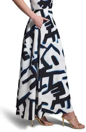NIC+ZOE Iconic Letterpress Maxi Skirt