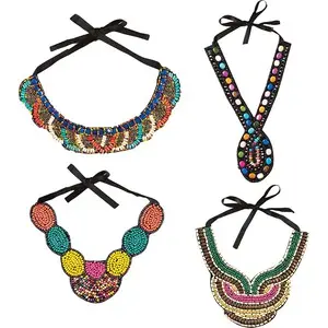 GALLERIE II Cleopatra Beaded Halloween Necklace A/4