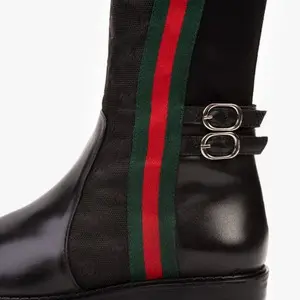 VINCI LEATHER SHOES The Gallant Leather Knee-high Boot