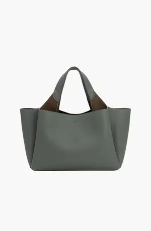 MELIE BIANCO Whitley Recycled Vegan Leather Tote Bag Sage