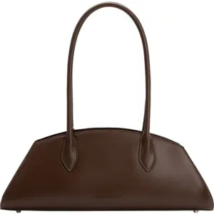 MELIE BIANCO Birdie Recycled Vegan Leather Shoulder Bag - Espresso
