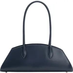 MELIE BIANCO Birdie Recycled Vegan Leather Shoulder Bag - Navy