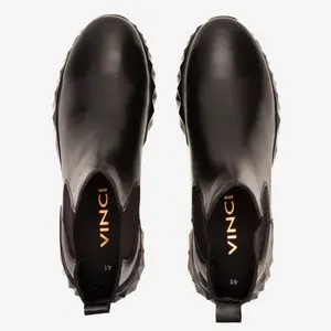 VINCI LEATHER SHOES The Apex Leather Chelsea Boot