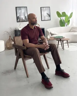 VINCI LEATHER SHOES The Hudson Suede Sneaker