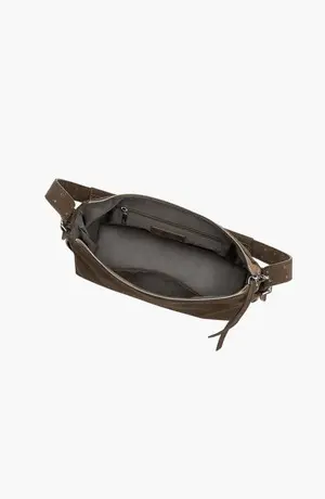 MELIE BIANCO Valeria Recycled Vegan Suede Shoulder Bag