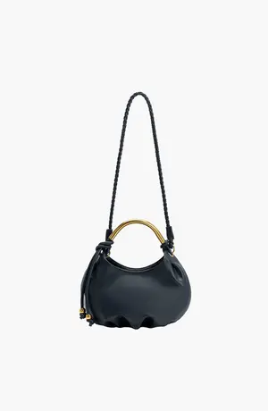 MELIE BIANCO Dottie Recycled Vegan Leather Top Handle Bag Peacock