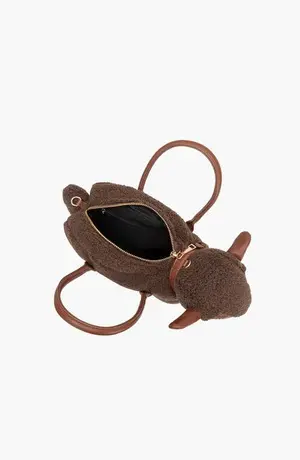 MELIE BIANCO Sheep Vegan Leather Crossbody Bag