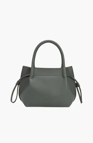 MELIE BIANCO Tyler Recycled Vegan Leather Crossbody Bag Sage
