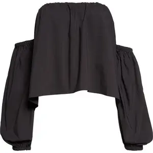 L'AGENCE Sarai Off-the-shoulder Top - Black