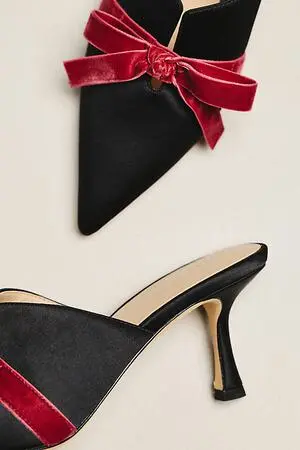 Maeve Bow Mule Heels