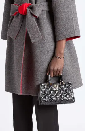 Valentino Garavani Flutterby Mini Leather Crossbody Bag