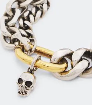 Alexander McQueen Skull Chain Bracelet