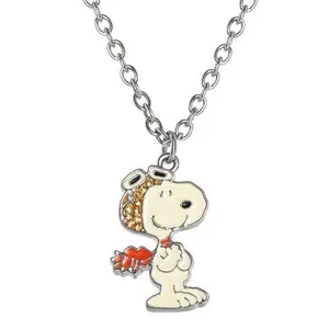PEANUTS Flying Ace Snoopy Necklace For Official License