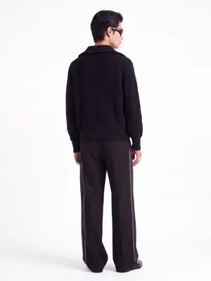 ENTIRE STUDIOS Cardigan Zip “blimp - Black