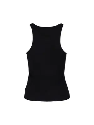 FRAME X Ritz Logo Tank Top - Black